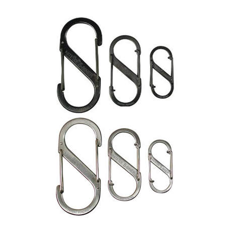 Nite Ize S-Biner Stainless Steel Double-Gated Carabiners 3-Pack | Mack ...